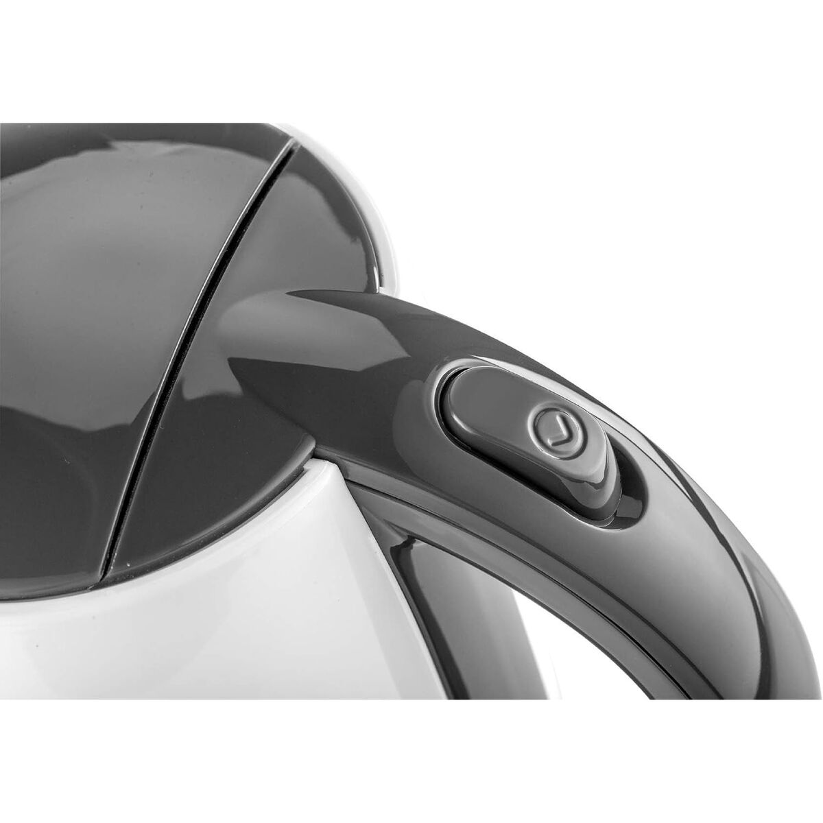 JC70-B5 بلاك اند ديكر غلاية كهربائية بدون سلك بملف مخفي 2200 واط أبيض ورمادي 1.7 لتر | غلاية ...